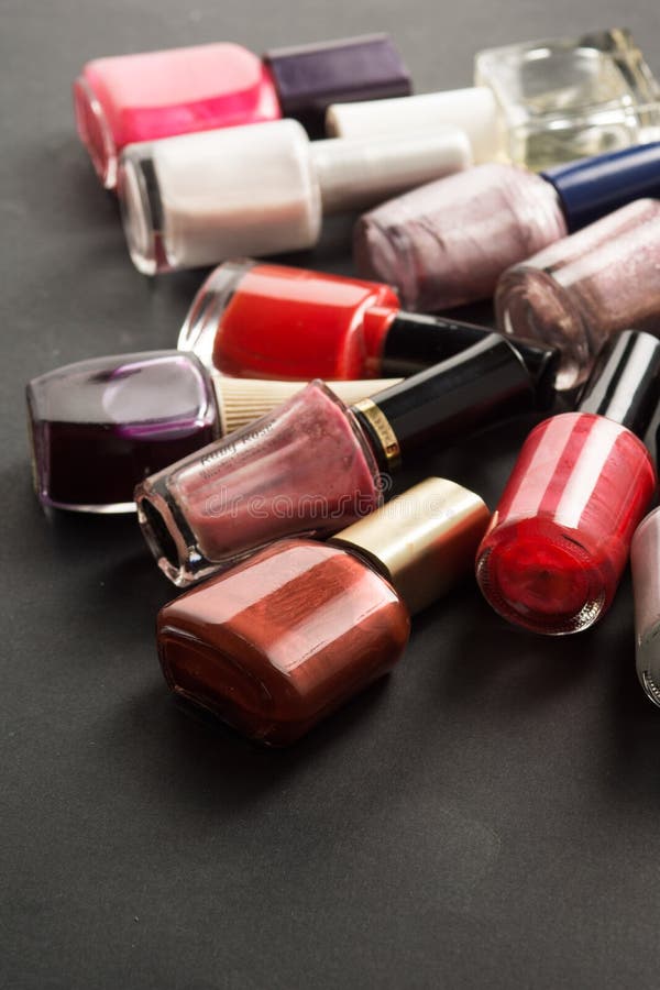 Nail polish. stock photo. Image of glass, glamor, manicure - 75923772