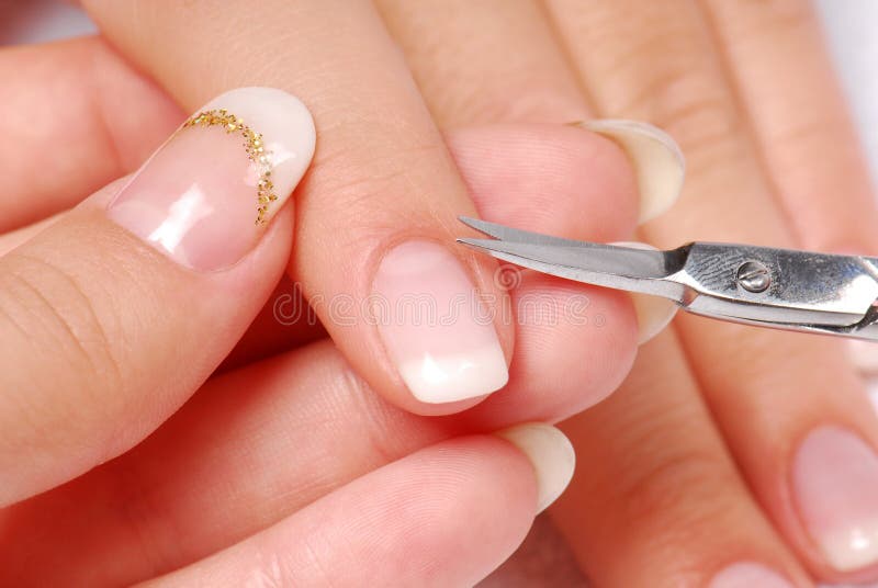 Nail sciccors stock image. Image of scissors, nail, cleaning - 3841909