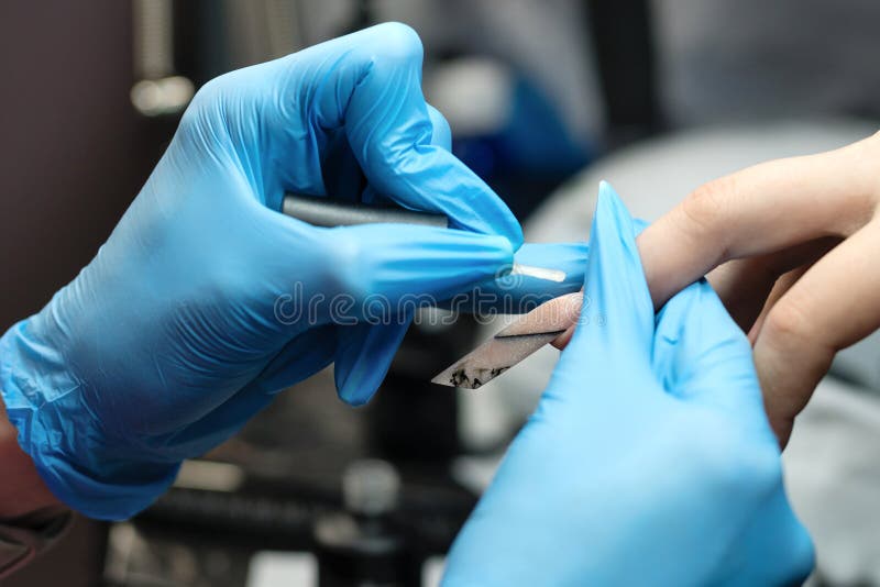 Nail Sculpting Precision stock photo. Image of process - 305554824