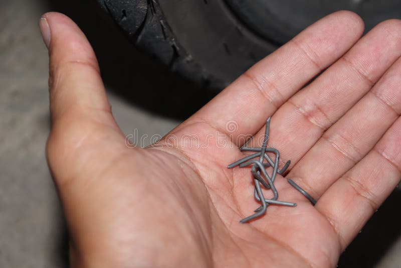 Nail trap and sharp stock photo. Image of burst, brown - 219346760