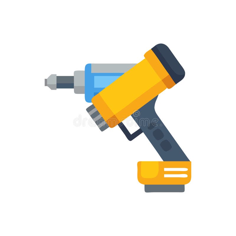 Nailer Symbol for Roofing Tools Stock Vector - Illustration of user ...