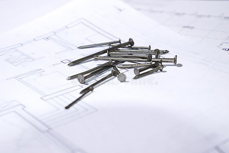 Nails stock photo. Image of color, design, carpentry - 12925376