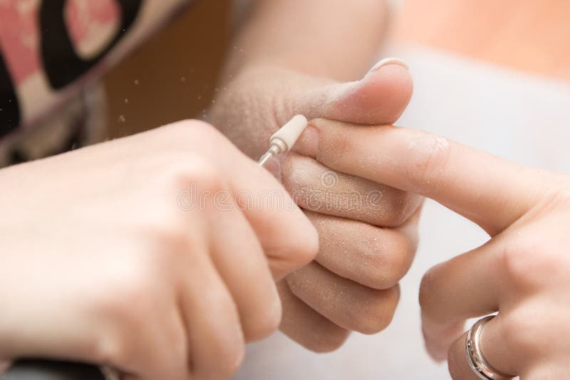 Nails correction stock photo. Image of body, finger, womans - 7517080