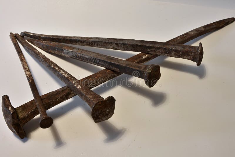 Nails stock photo. Image of manifacturing, hardware, shadow - 98813546