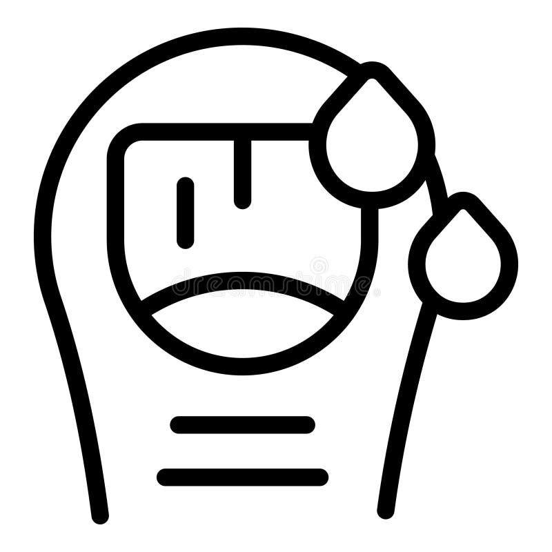 Nails Polish Remover Icon Outline Vector. Manicure Solution Stock ...