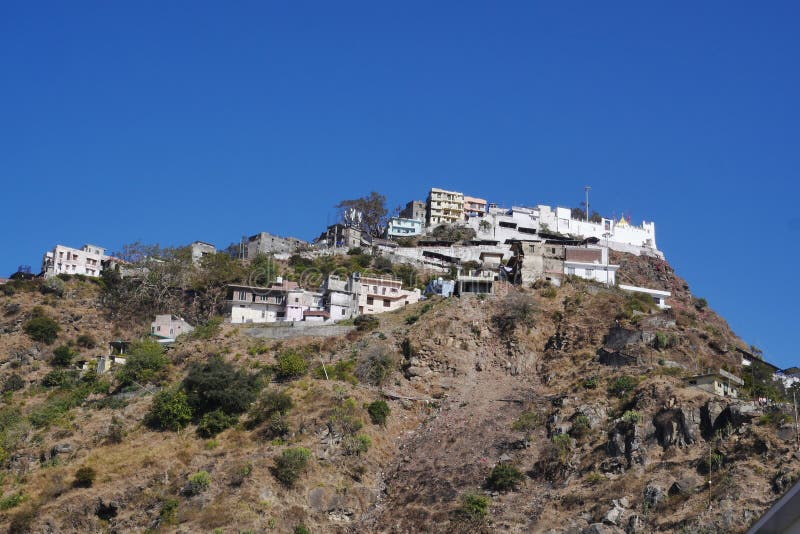 Naina Devi Temple stock image. Image of coast, town - 361043659