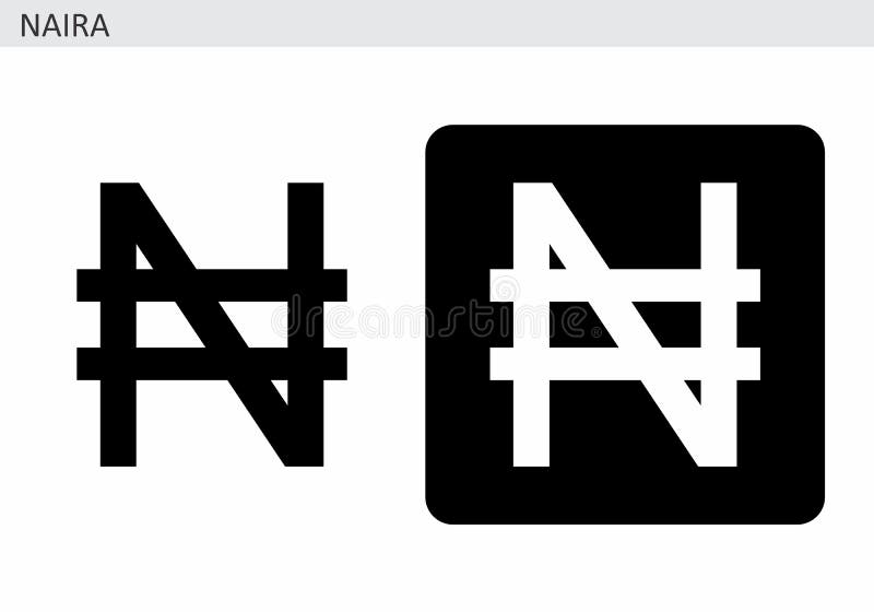 Naira Symbol Stock Illustrations – 548 Naira Symbol Stock Illustrations ...