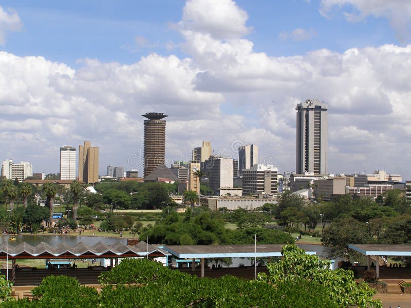 Nairobi downtown stock image. Image of uhuru, downtown - 29547777