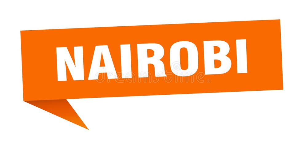 Nairobi Sticker. Nairobi Signpost Pointer Sign Stock Vector ...
