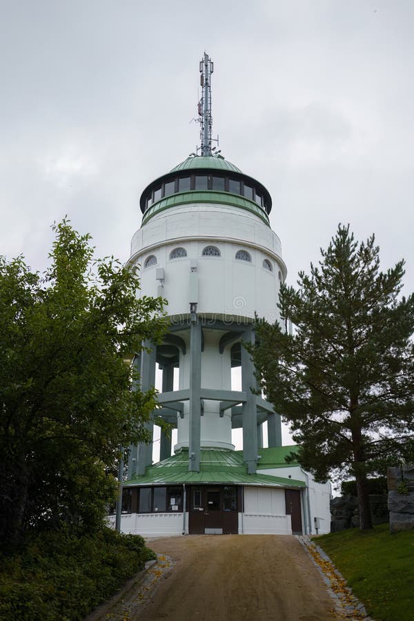 Naisvuori Observation Tower in Mikkeli, Finland Editorial Stock Image ...