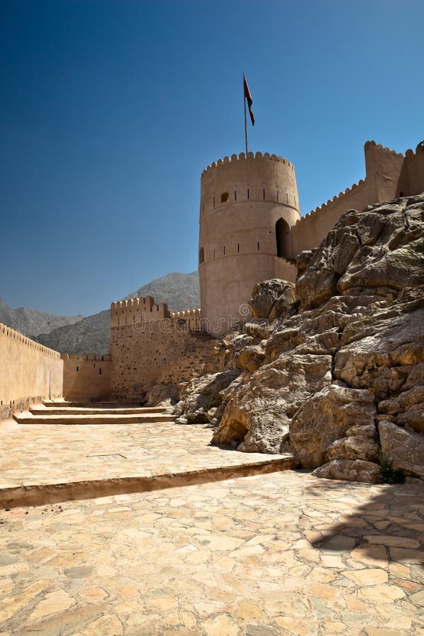 Barka Fort, Oman stock image. Image of castle, visit - 19099611
