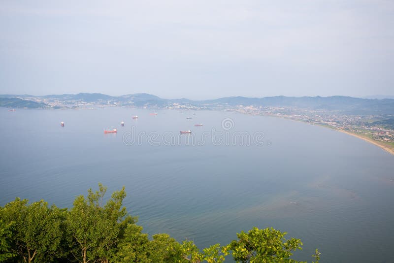 Nakhodka bay stock image. Image of idyllic, lush, bank - 26442515