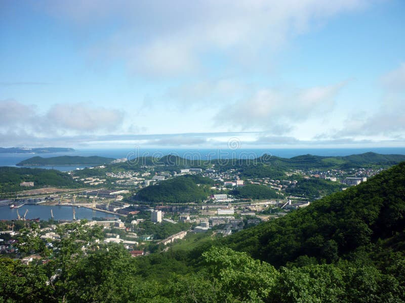 Nakhodka city stock photo. Image of panorama, nakhodka - 249518130