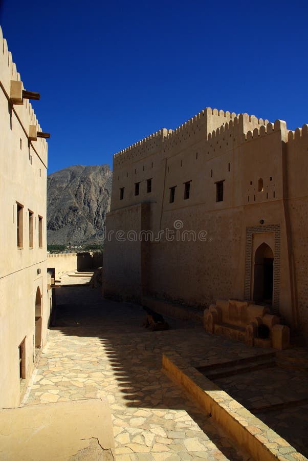 Naklah Fort stock photo. Image of guard, adventure, explorer - 20335498