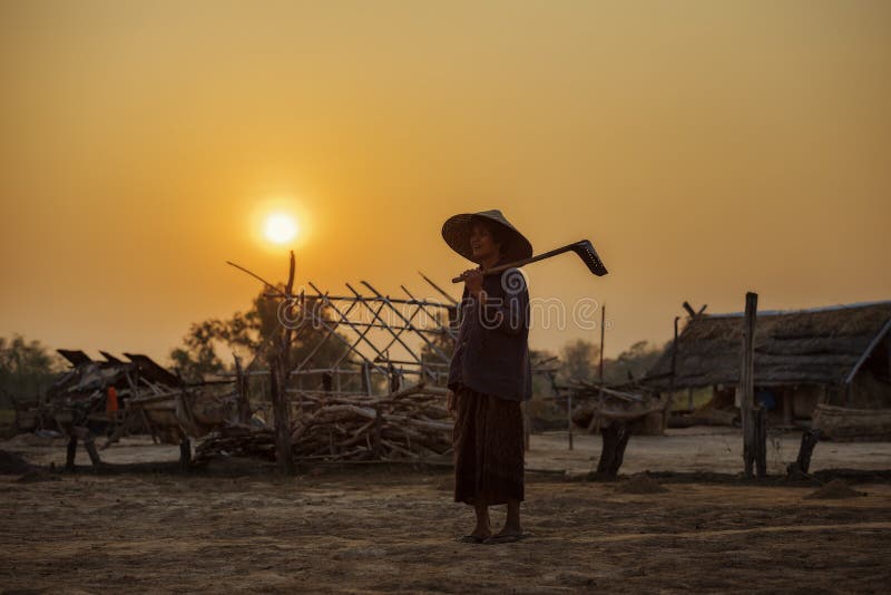 Nakluasalt stock image. Image of scenery, salted, asia - 89152815