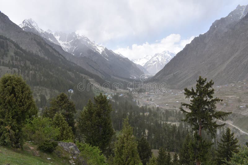 Naltar Valley( Gilgit Baltistan). Stock Image - Image of ridge, hill ...