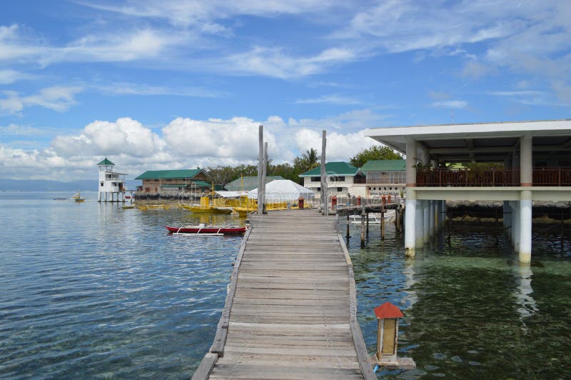 Nalusuan Island in the Philippines Stock Photo - Image of beautiful ...