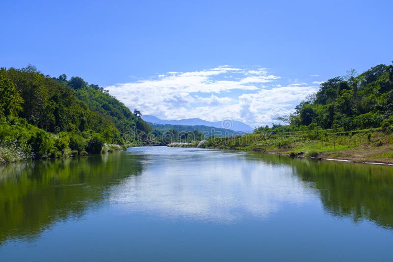 Nam Khan River In Laos Stock Image Image Of Laos River 106149343