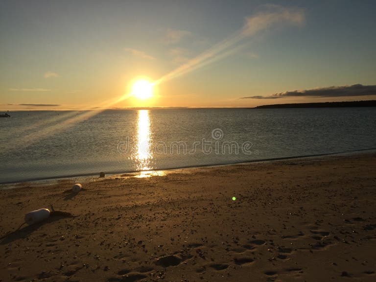 Beach sunset stock image. Image of sunset, namaste, beach - 174242415