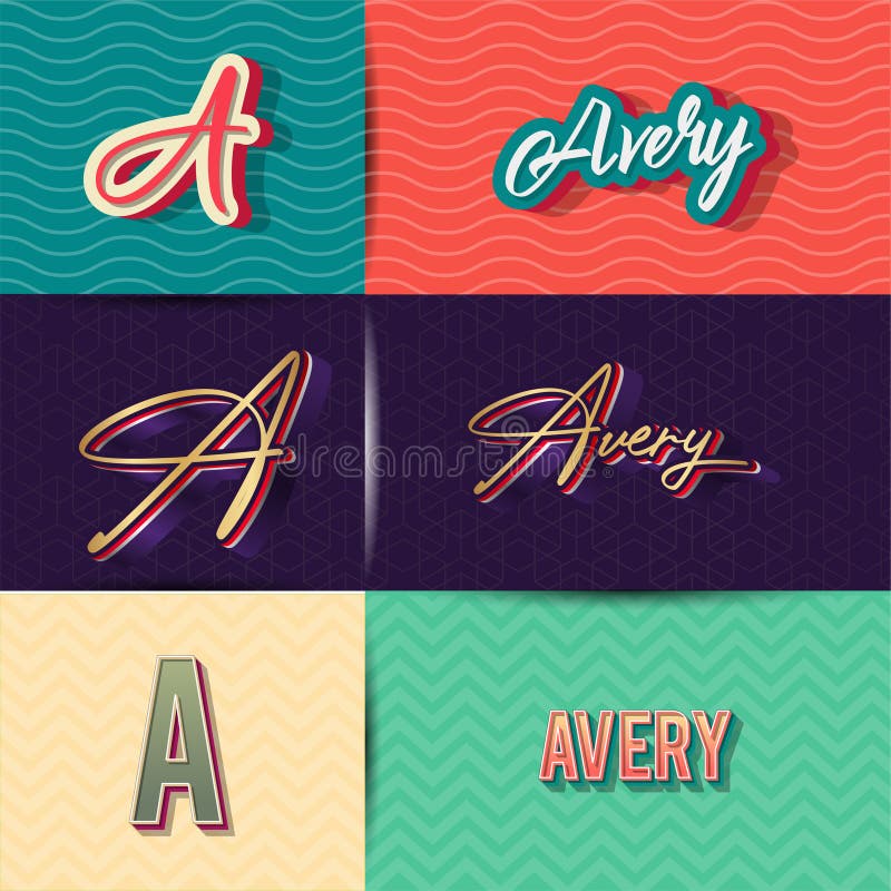 Avery Logo Vector