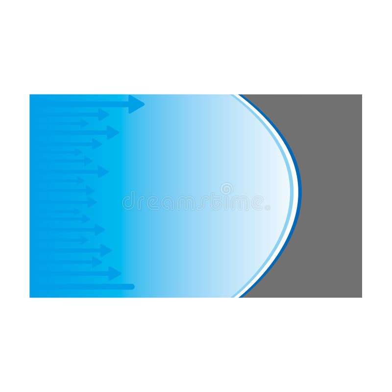 Name card template arrow stock vector. Illustration of resources ...