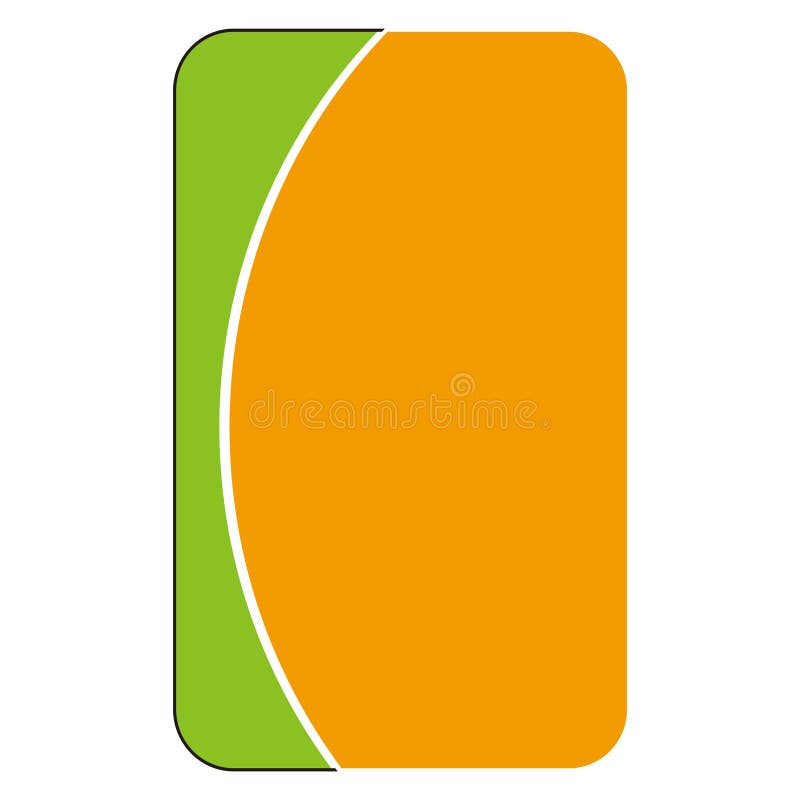 Name card template stock vector. Illustration of vector - 263302267