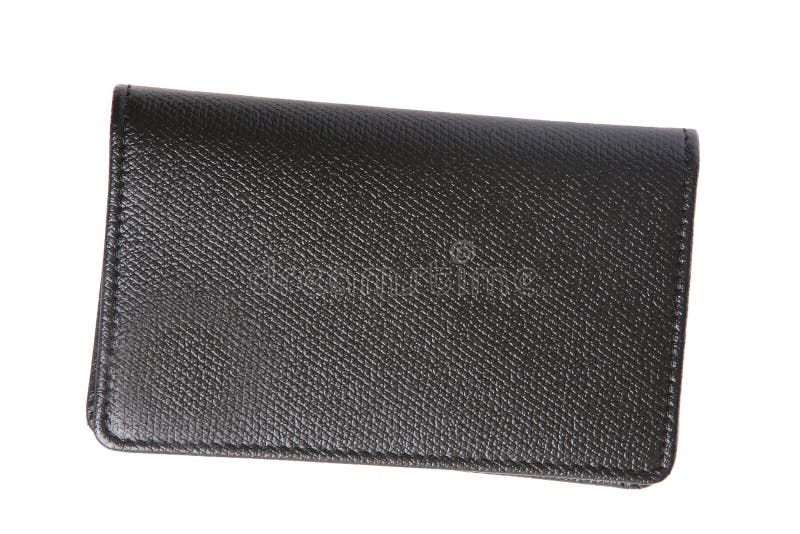 Name card wallet stock photo. Image of wallet, black, female - 7766684