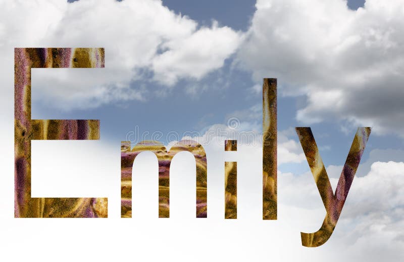 Emily Name Text Stock Photos - Free & Royalty-Free Stock Photos from ...