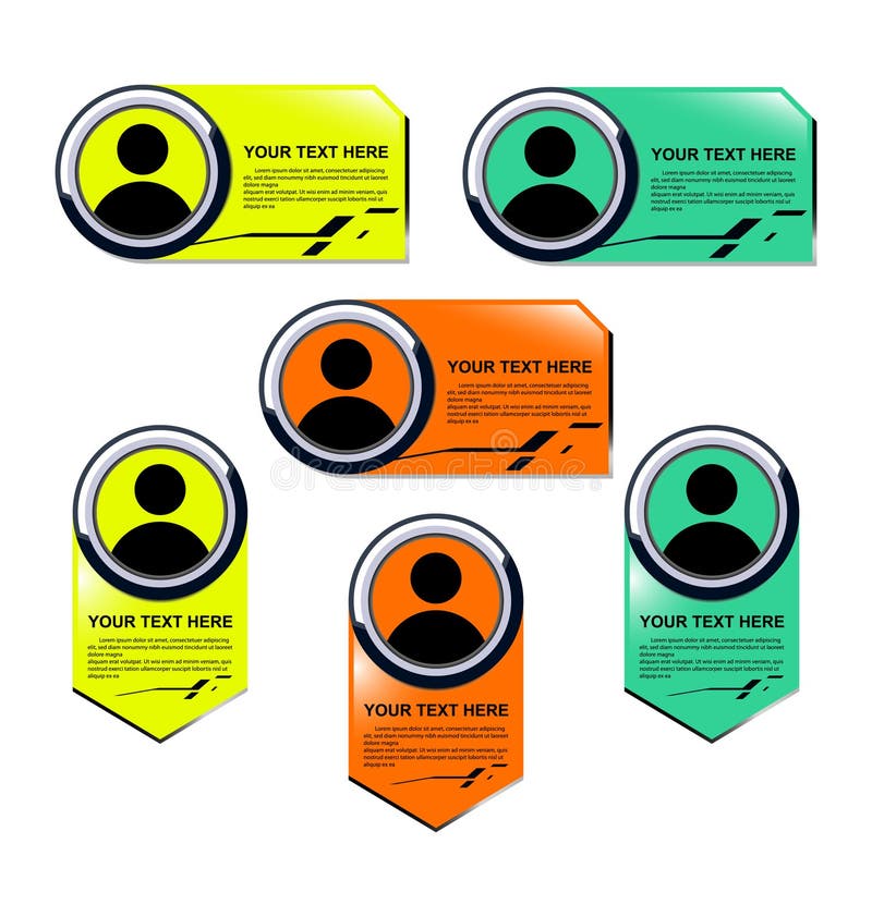 Name label template stock vector. Illustration of graphics - 61645209