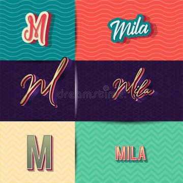 Mila Name Stock Illustrations – 15 Mila Name Stock Illustrations ...