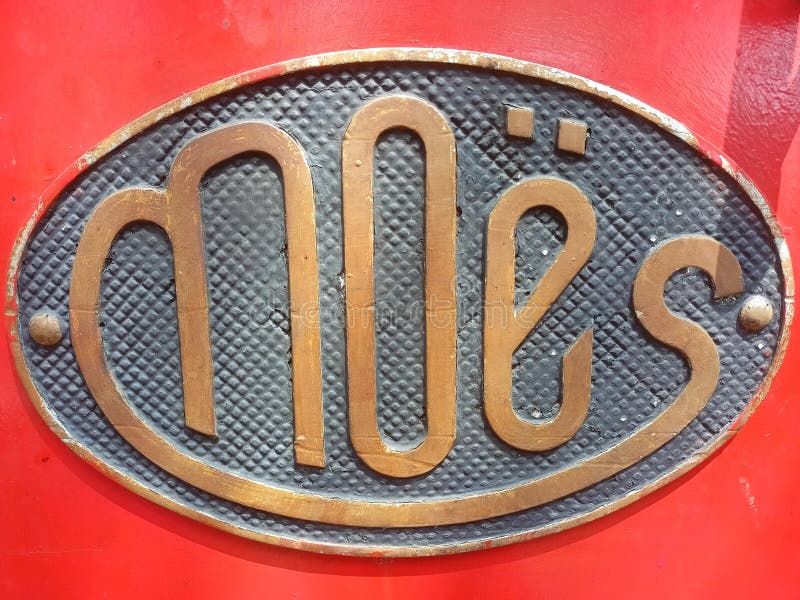 Name Plate of Steam Train Locomotive Editorial Stock Photo - Image of ...