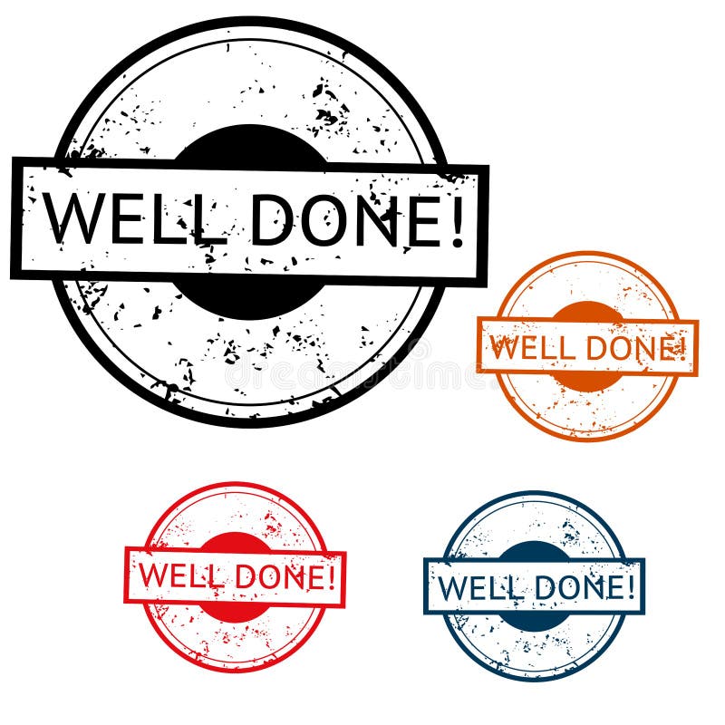 The Name Stamp is Well Done. Different Colors of the Stamp Stock Vector ...