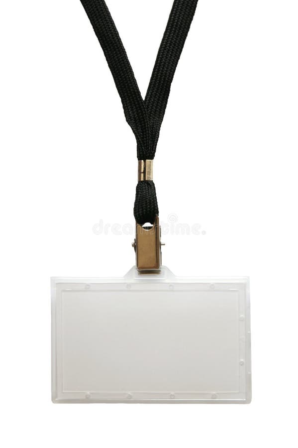 Name tag stock image. Image of authorisation, clip, band - 1041585