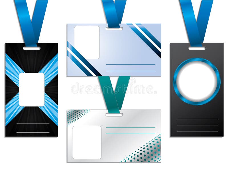 Name tag designs stock vector. Illustration of manager - 17438581