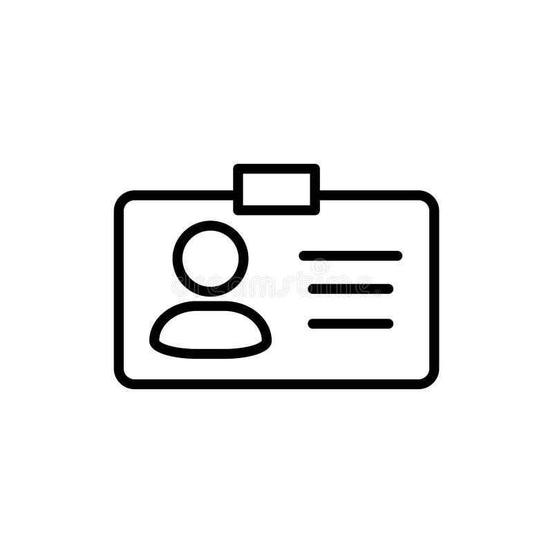 Name Tag Icon Design Vector Template Stock Vector - Illustration of ...