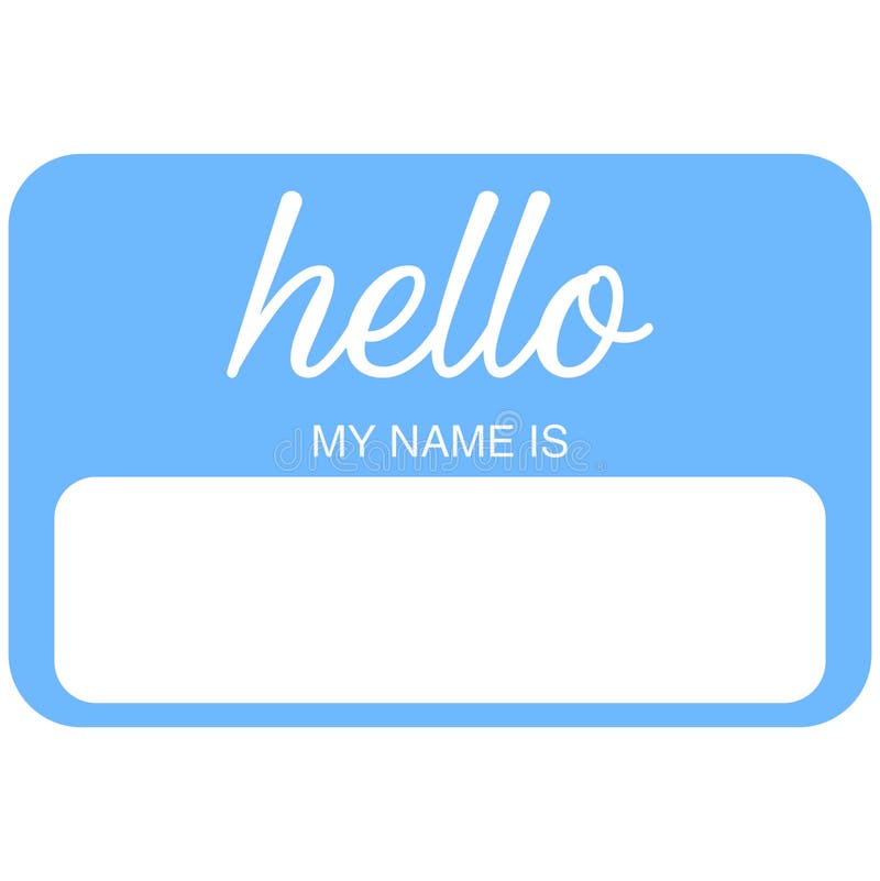 Name Tag Vector Eps Hand Drawn, Vector, Eps, Logo, Icon, Crafteroks ...
