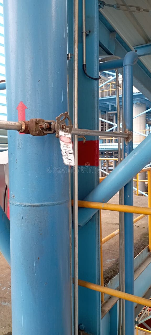 Name Tag for Warning Tools at Industrial Engineering Editorial Image ...