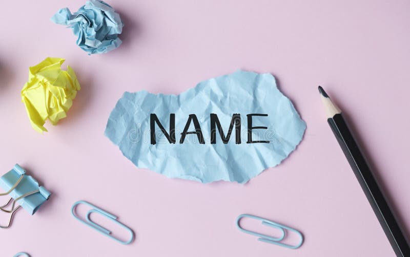 Crumpled Name Tag Stock Photos - Free & Royalty-Free Stock Photos from ...