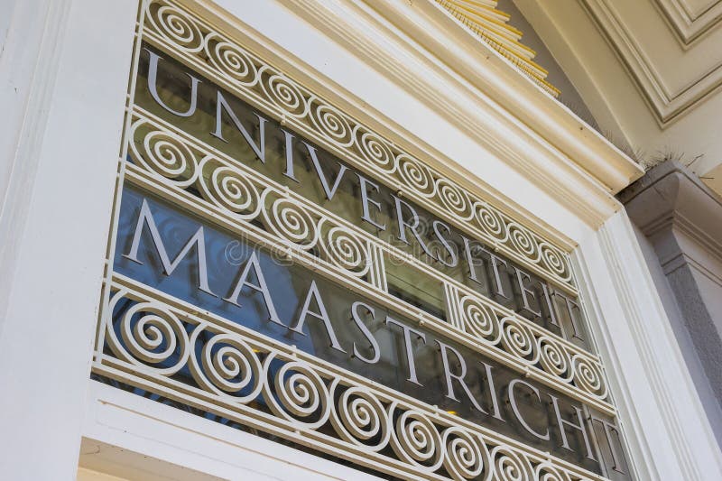 Name of the University on the Facade of the Historic Building in ...