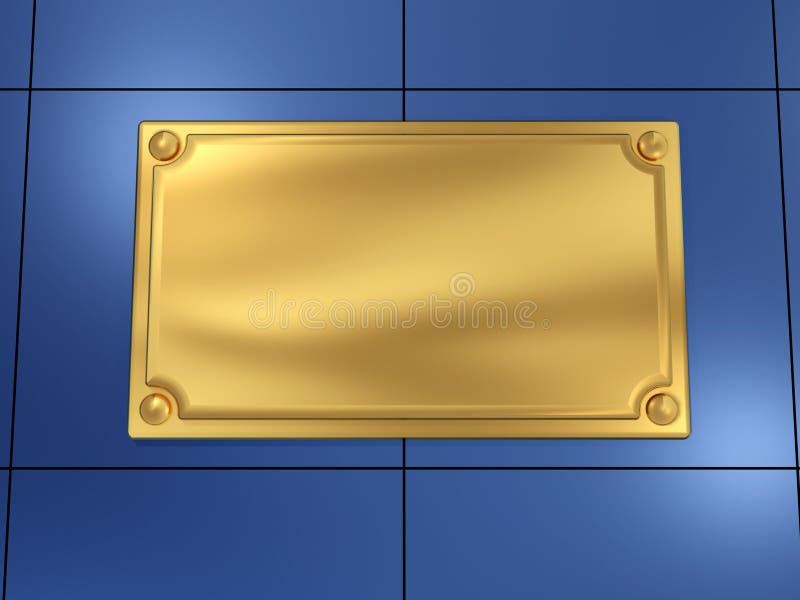 Metallic Nameplate Stock Illustrations – 892 Metallic Nameplate Stock ...