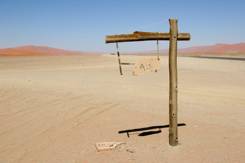 Sossusvlei Signpost Stock Photos - Free & Royalty-Free Stock Photos ...