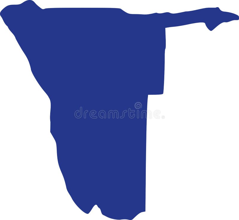 Namibia map vector stock vector. Illustration of geography - 107182015