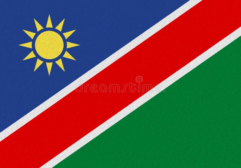 Flag of Namibia stock image. Image of flagpole, namibian - 2995021