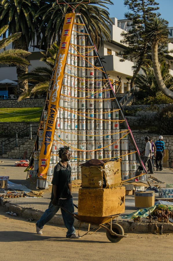 Namibia - Swakopmund - Mondesa Township Editorial Stock Image - Image ...