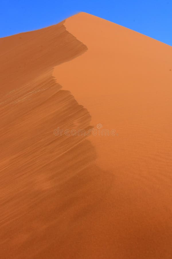 Namibian sand stock image. Image of blue, edge, sand - 66467031