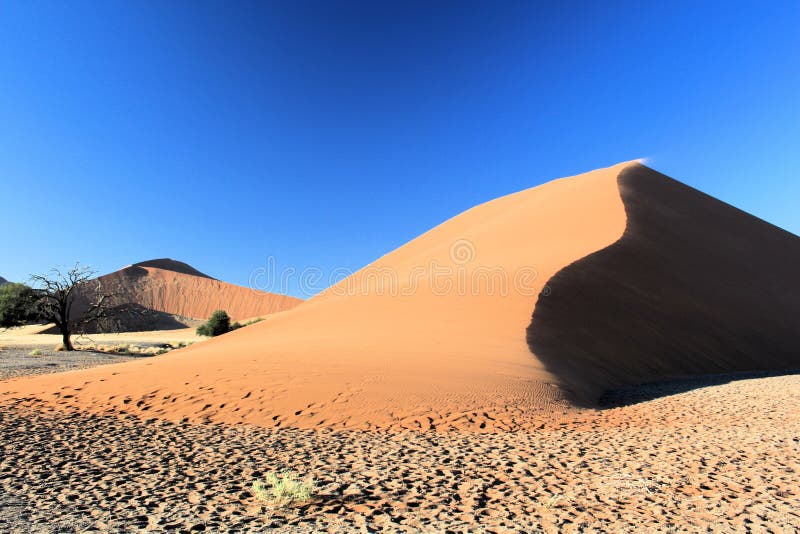 Namibian woestijn stock foto. Image of safari, grootste - 33641058