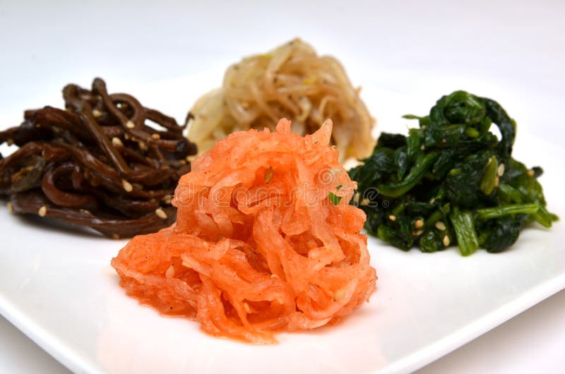 Namul stock photo. Image of namul, korean, yakiniku, asia - 27522714