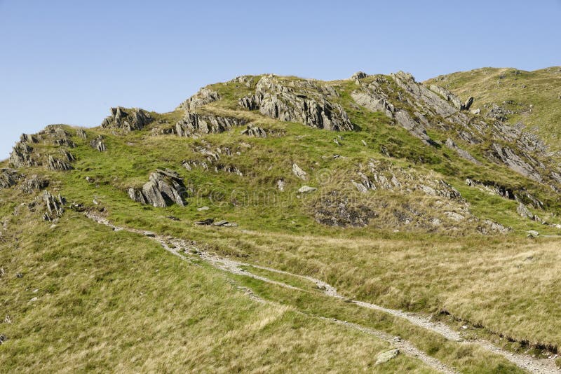 Nan Bield Pass stock image. Image of haweswater, england - 171870207