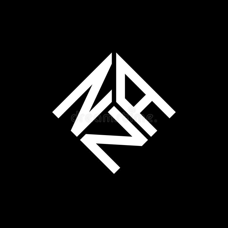 NAN Letter Logo Design on Black Background. NAN Creative Initials ...