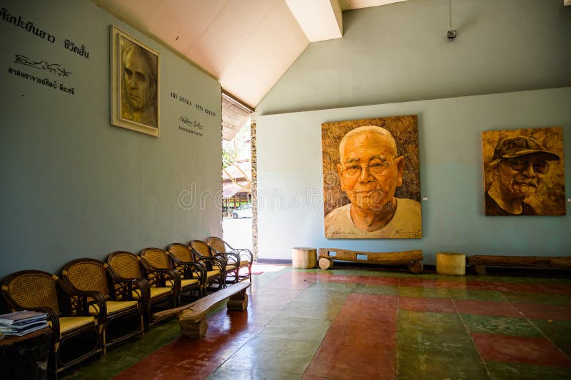 NAN, THAILAND - November 5, 2020 : Nan Riverside Art Gallery in Tha ...